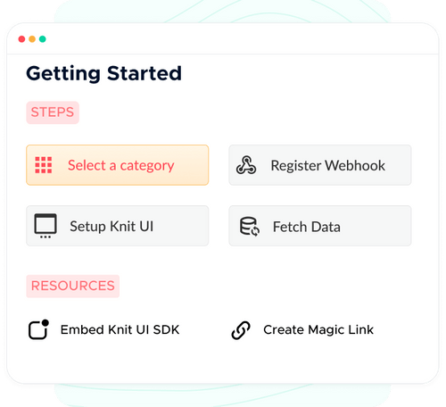 KNIT - One API for all your integrations